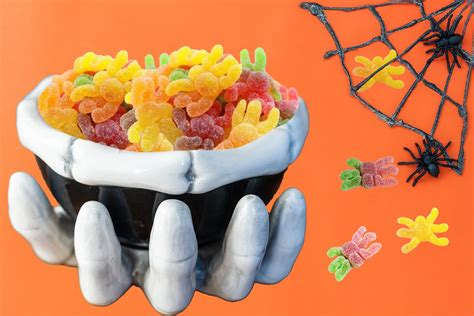 Gomitas De Arañas Para El Cabello De Halloween Aperitivos Divertidos Y