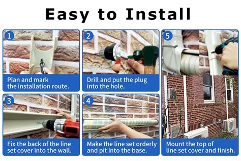 10 Feet Hvac Line Set Covers Durable And Efficient Solutions