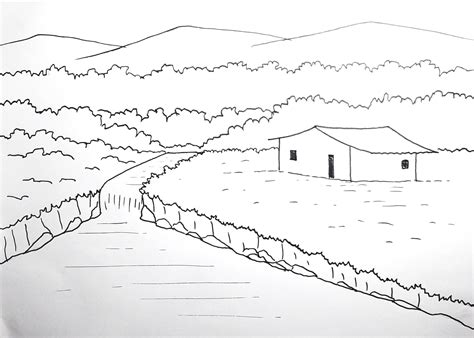 Desenho Para Colorir Paisagem Desenhos Para Colorir Paisagens Colorir
