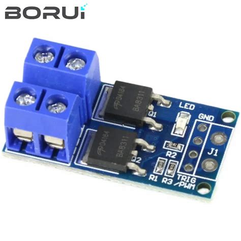 15a 400w mos fet módulo de acionamento interruptor gatilho pwm painel
