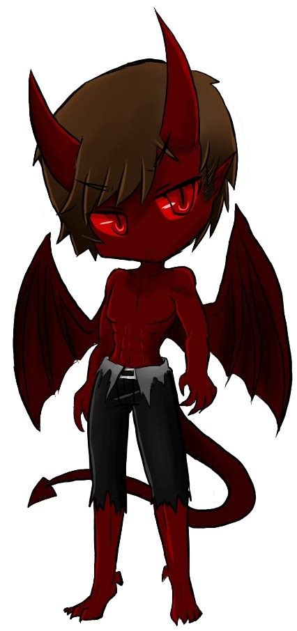 Chibi Demon D Commission By Darkangelyuna On Deviantart