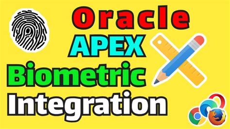 Oracle Apex Biometric Integration Demo With Ib Columbo Finger Scanner