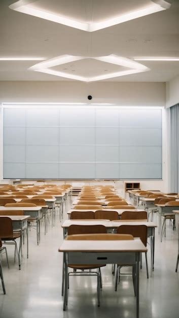 Premium Photo Empty Class Room
