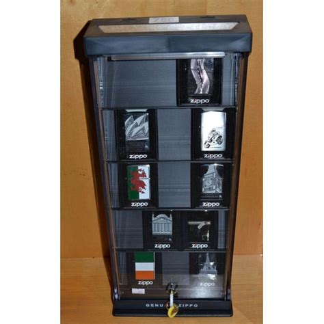 Zippo Lighter Display Case Cabinet Cabinets Matttroy