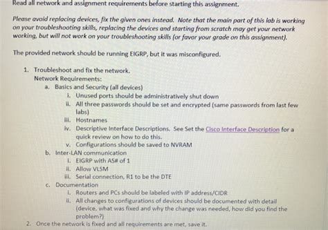 Troubleshooting EIGRP And OSPF Objective The Overall Chegg