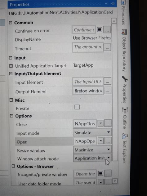 firefox browser is not maximized while run from orchestrator whereas it