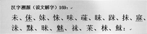 未怎么读 未字的本义及其衍生字的汉字解字字源本意 说明书网