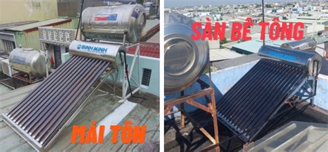 Máy Nước Nóng Mặt Trời Bình Minh 180l Ruột 304 Giá RẺ
