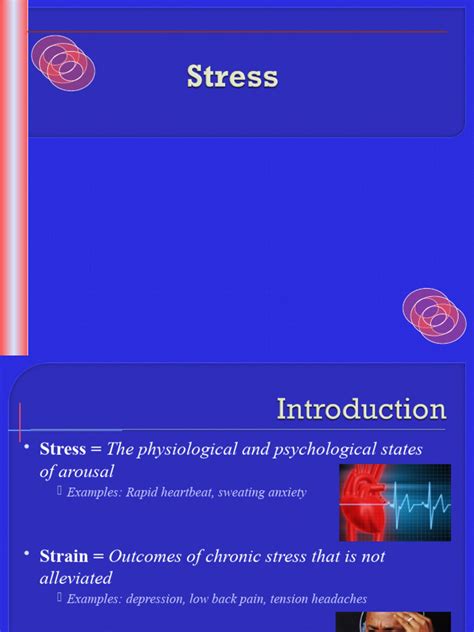 Stress Pdf Stress Biology Subjective Experience