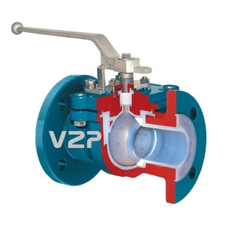 Ball Valve Fep Pfa Lining V2p Thế Giới Van Công Nghiệp