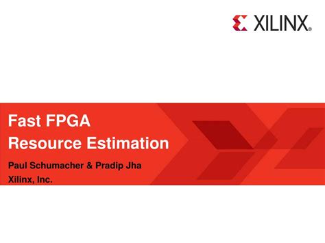 Ppt Fast Fpga Resource Estimation Powerpoint Presentation Free