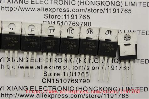 Free Shipping IRFB4227 IRFB4227PBF 10pcs Lot 100 NEW And ORIGINAL In Integrated Circuits From