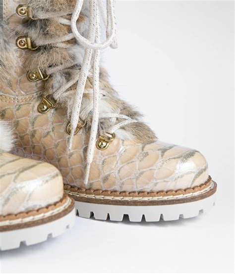 Irina Nude Python New Italia Shoes Nis