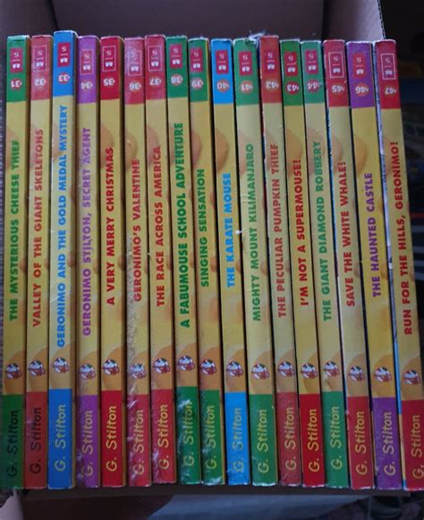 Geronimo Stilton Series 1 65 Hobbies And Toys Books And Magazines