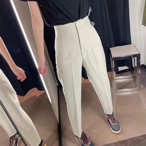 Victoria Pegged High Waist Trousers Trenbee