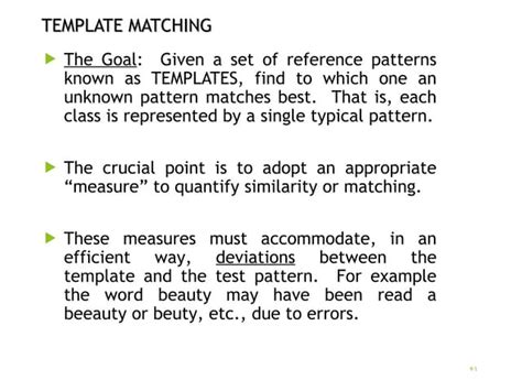 Template_Matching pattern recognition.ppt