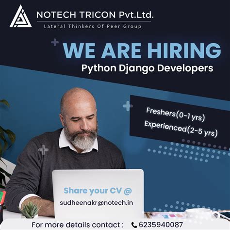 Notech Tricon Pvt Ltd On Linkedin Wearehiring Hiring Fresher