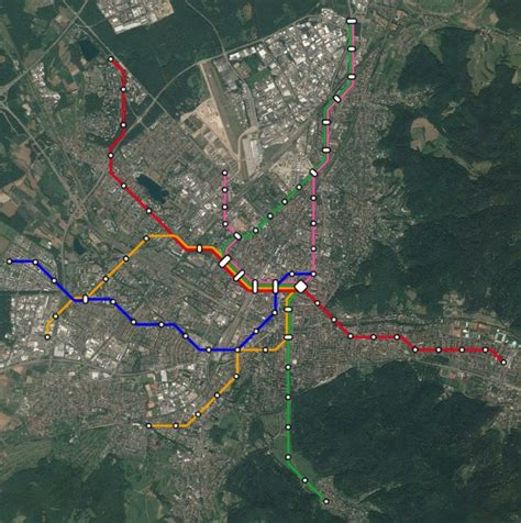 Metro Maps On Octilinear Grid Graphs Hannah Bast 1 Patrick Brosi 1