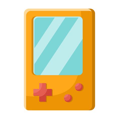 Orange Wireless Gamepad 48324163 Vector Art At Vecteezy