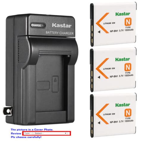 Kastar Battery Wall Charger For Sony Np Bn1 Bc Csn Nepal Ubuy