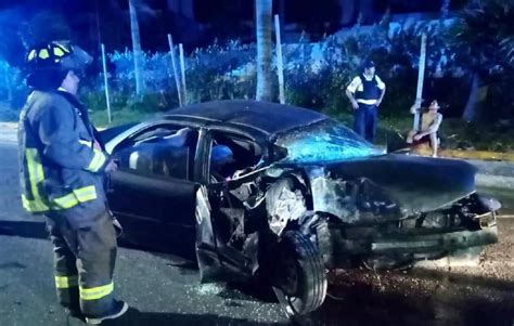 Prensada Una Mujer Tras Fuerte Accidente En La Zona Hotelera De Cancún
