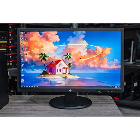 (ผ่อน0%) จอคอมมือสอง MONITOR HP V243 ขนาด 24 นิ้ว LED Backlit LCD ...