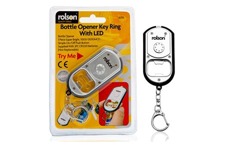 Up To 84 Off Rolson Key Ring Bottler Opener Groupon