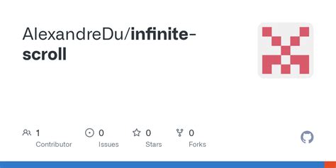 GitHub AlexandreDu Infinite Scroll