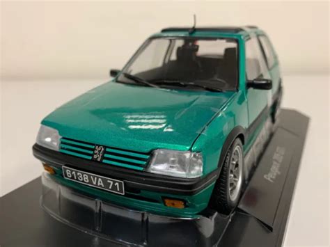 NOREV PEUGEOT 205 GTI Griffe Toit Ouvrant 1991 Vert 1 18 184847 1223 19