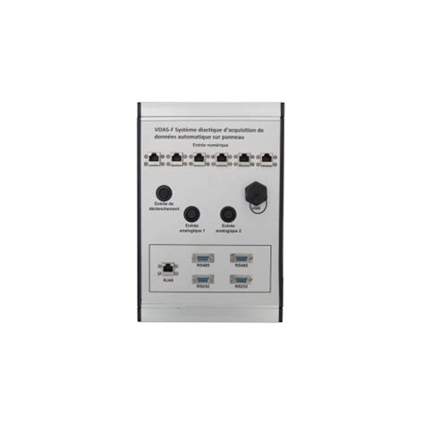 On Panel Automatic Data Acquisition System Didactic Equipment