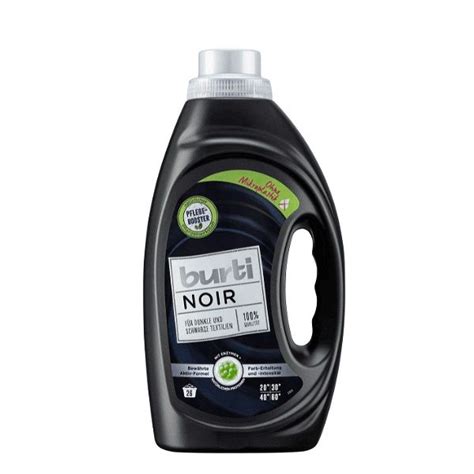Burti Noir Течен перилен препарат за черни и тъмни тъкани x1.45 л, 26 ...
