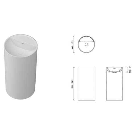 Moma Design Tower Step Umywalka Wolnostojąca Lub Przyścienna