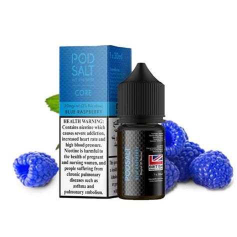 Pod Salt Blue Raspberry Salt 20mg Blue Raspberry Saltnic Jeddah Vape