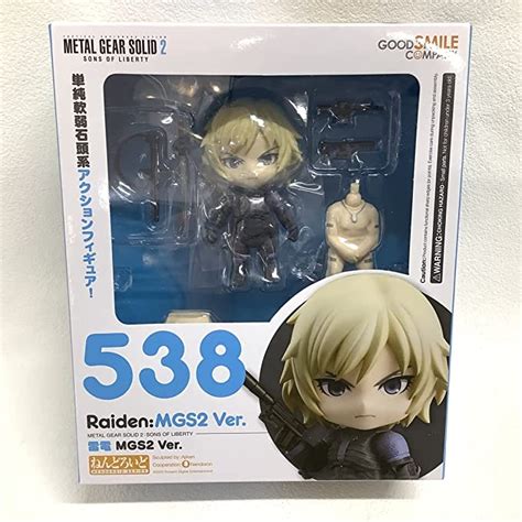 Jp Metal Gear Solid 2 ねんどろいど 538 雷電 Mgs2 Ver メタルギアソリッド