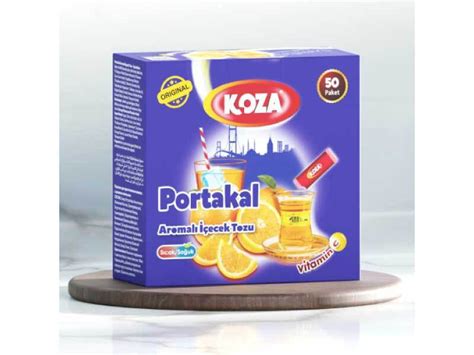Koza Orange Flavored Powder Drink 50 sachet | Marasi