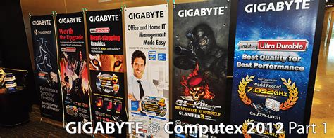 Gigabyte Computex 2012 Part 1 กิ๊กกาไบท์นำเสนอไลฟ์สไตล์มันๆอีกครั้ง