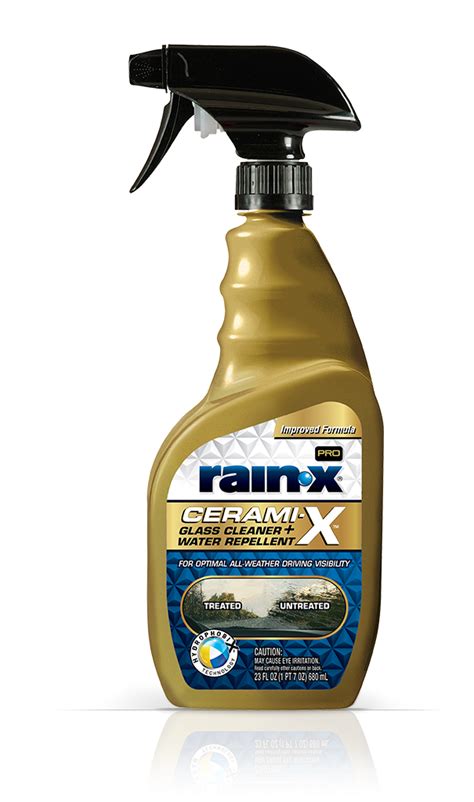 Rain X Pro Cerami X Glass Cleaner And Water Repellent Rain X Australia