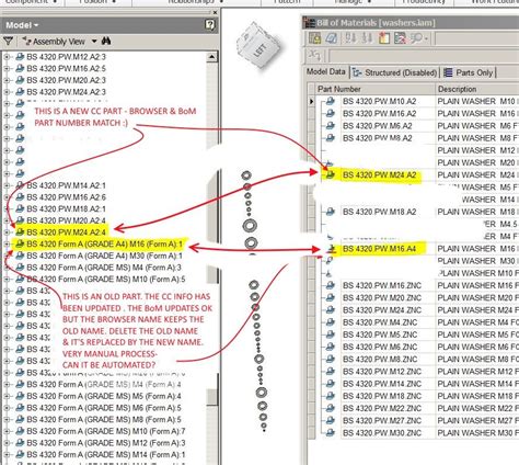 solved browser name part number are not the same autodesk community