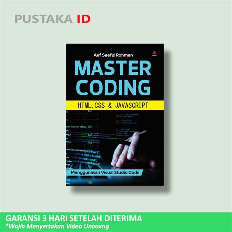Jual Buku Master Coding Html Css Dan Javascript Menggunakan Visual