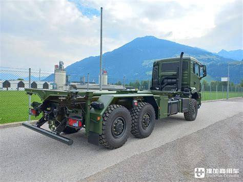 新一代莱茵金属曼恩tgs Mil军用卡车来袭，实拍带你看它有多强 哔哩哔哩