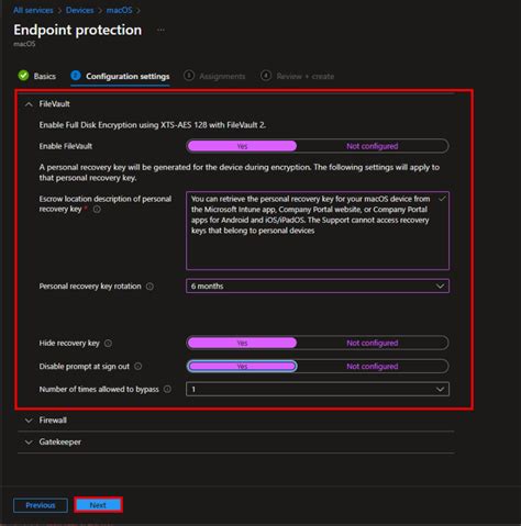 Activate Mac Filevault Using Intune Modern Device Management
