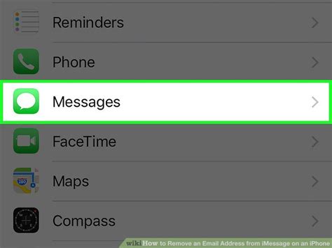 How To Remove An Email Address From IMessage On An IPhone 6 Steps
