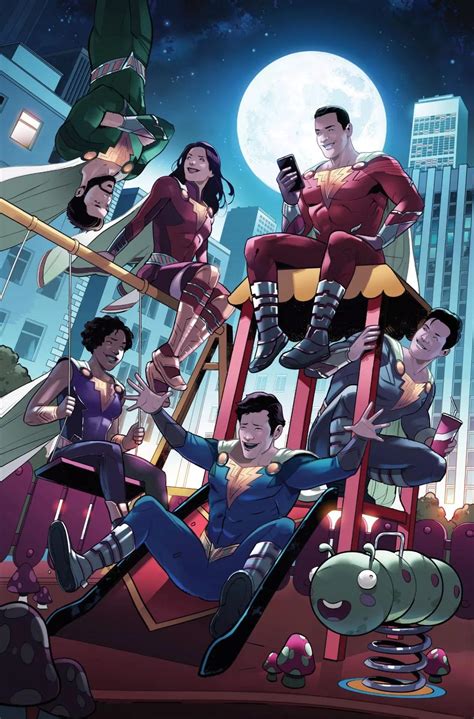 Shazam Fury Of The Gods Cast To Write Tie In Comic For Dc