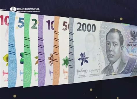 Bank Indonesia Luncurkan Uang Kertas Rupiah Terbaru Ini Penampakannya