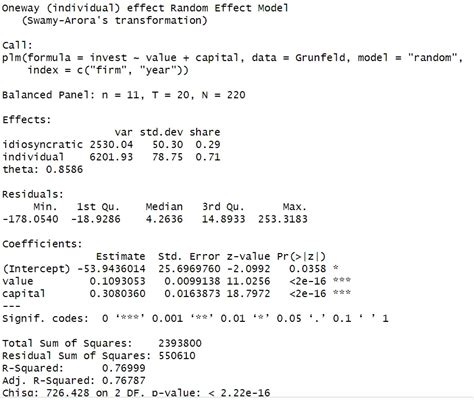The Random Effects Model Tilburg Science Hub