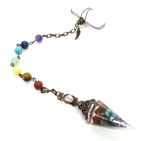 Chakra Pendulum 7 Chakra Angel Kisses Designs