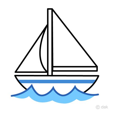 Cute Yacht Clip Art Free Png Image｜illustoon