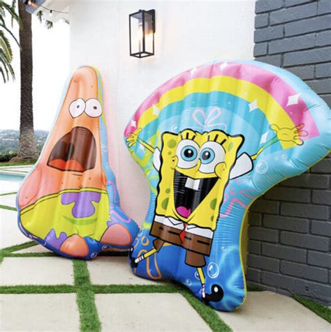 New Giant Spongebob Pool Float By Iconic Float Squarepants Nickelodeon