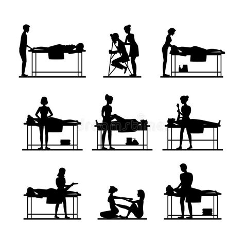 Cartoon Massage Stock Illustrations 8787 Cartoon Massage Stock