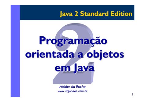 Java02 131101133204 phpapp 02 ProgramaProgramaçãção o orientada